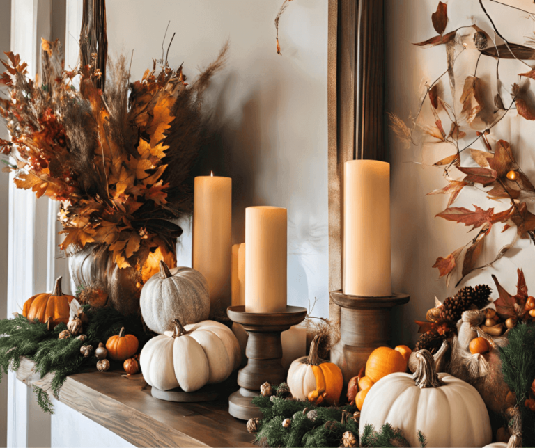 Autumn Harvest Mantel Display - Niagara's Finest